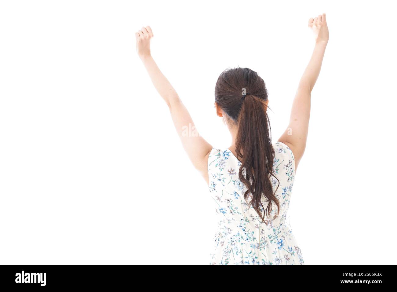 Woman getting up Stock Photo - Alamy