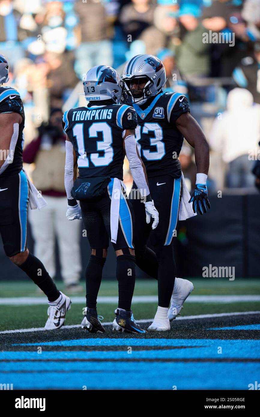 Carolina Panthers wide receiver David Moore (83) celebrates with ...