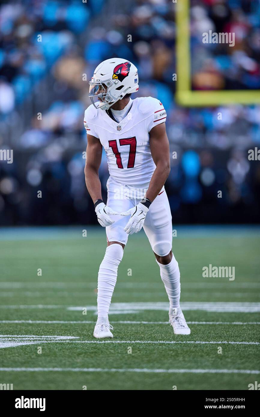 Arizona Cardinals wide receiver Zay Jones (17) lines up on offense ...