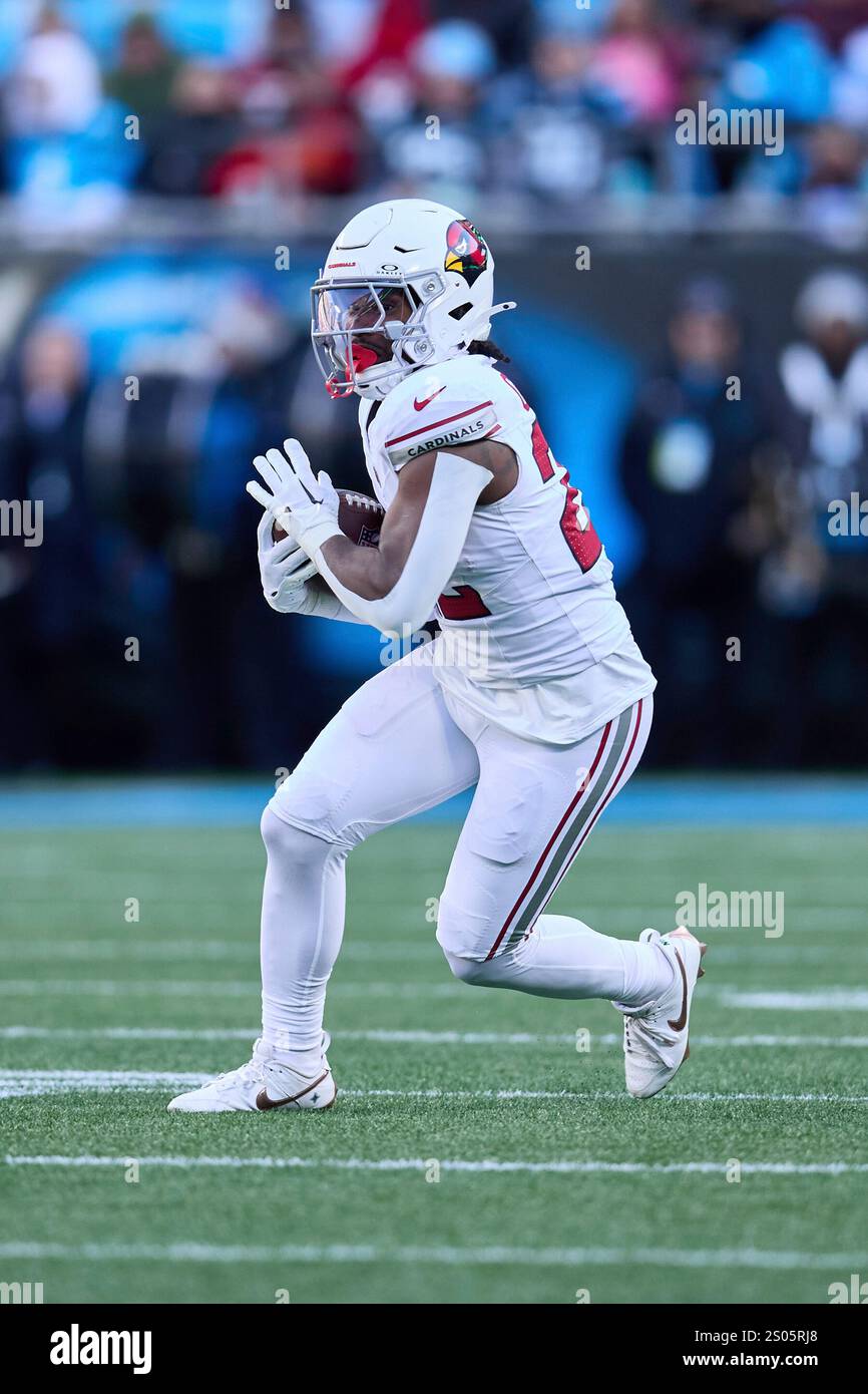 Arizona Cardinals running back Michael Carter (22) runs with the ball ...