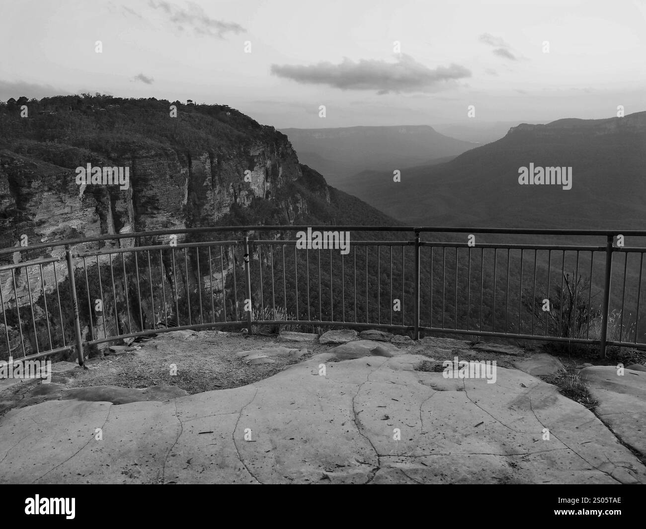 View vast rugged landscape Black and White Stock Photos & Images - Alamy