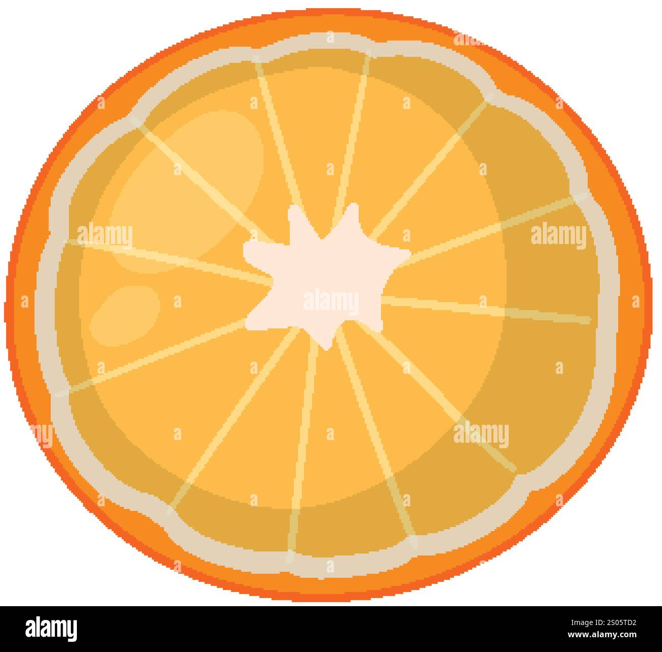 Bright orange slice detailed hi-res stock photography and images - Alamy