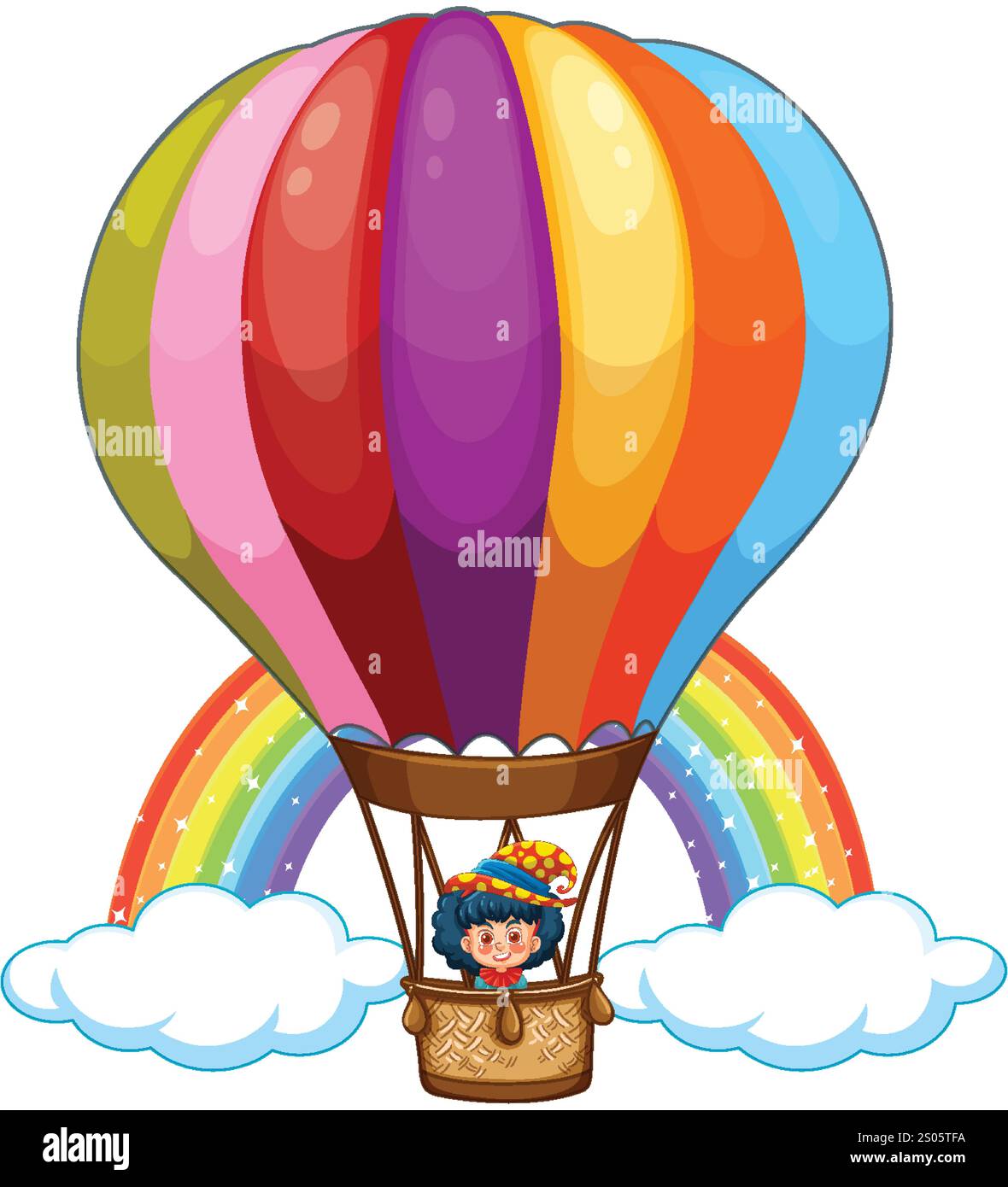 Aerial scenic view clouds Stock Vector Images - Alamy