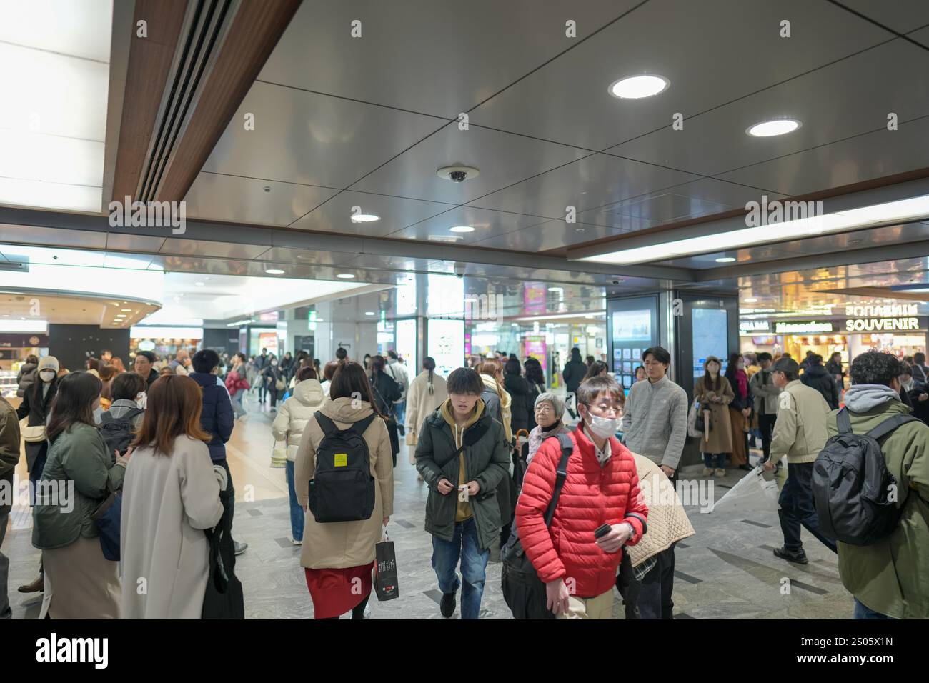 Hakata Station in Hakata Ward, Fukuoka City, Fukuoka Prefecture, Japan ...