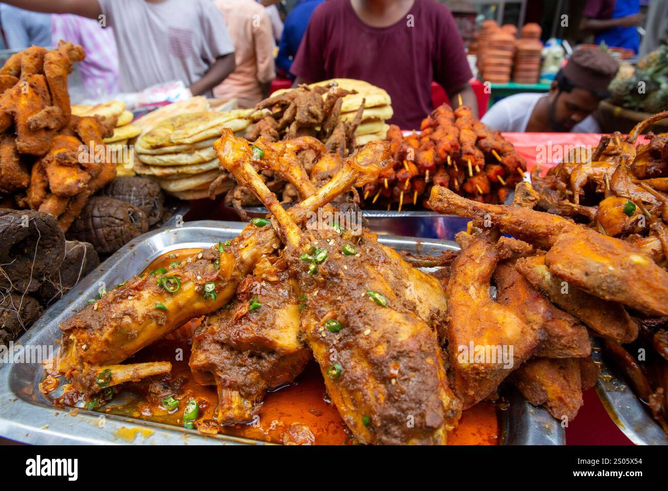 During the holy month of Ramadan, Old Dhaka’s Chwak Bazar transforms ...