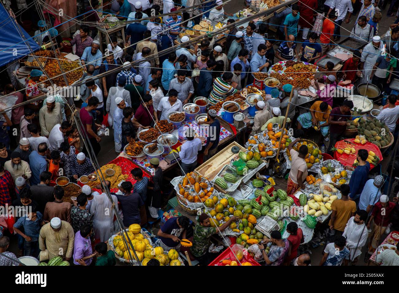 During the holy month of Ramadan, Old Dhaka’s Chwak Bazar transforms ...