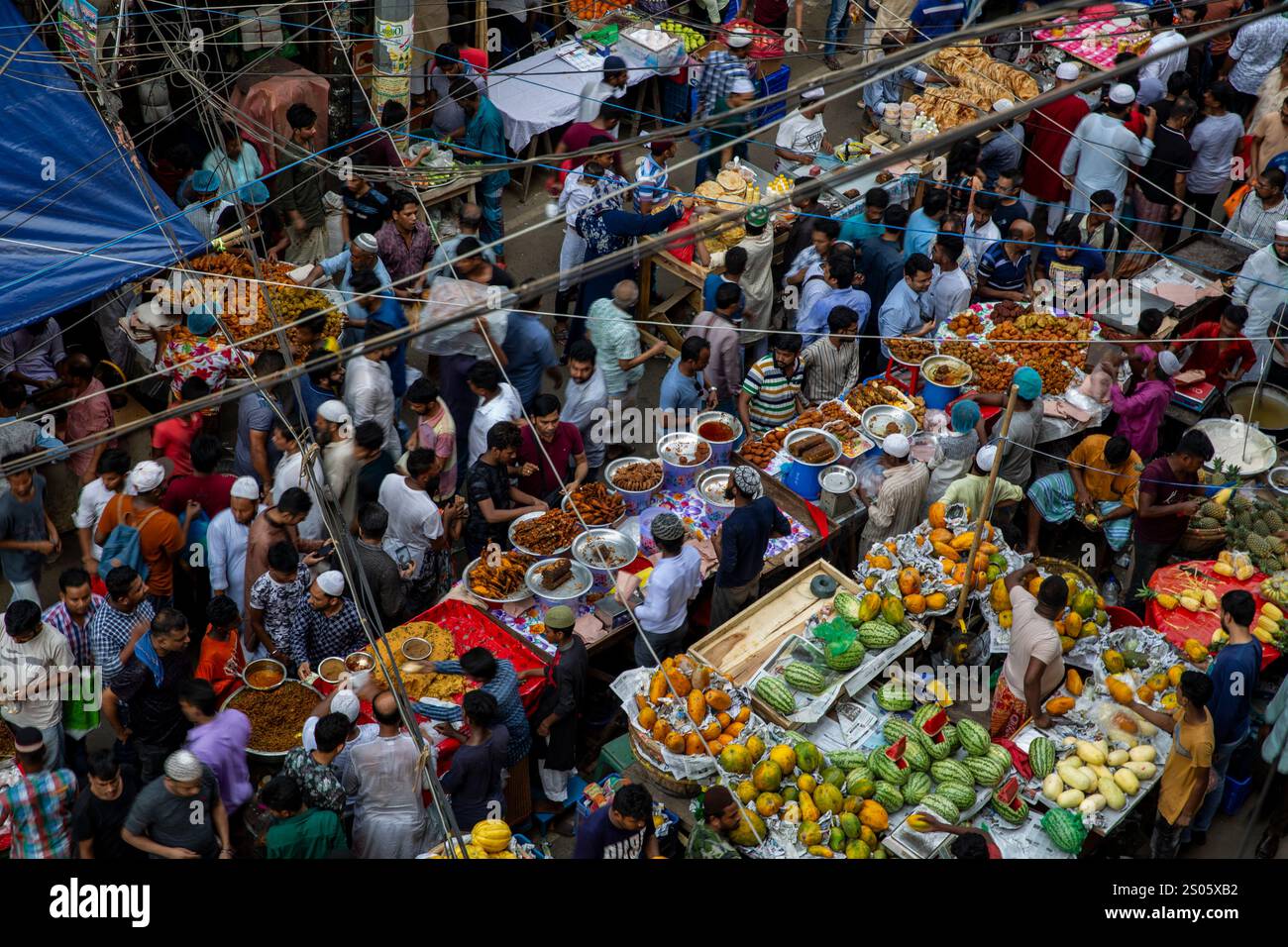 During the holy month of Ramadan, Old Dhaka’s Chwak Bazar transforms ...