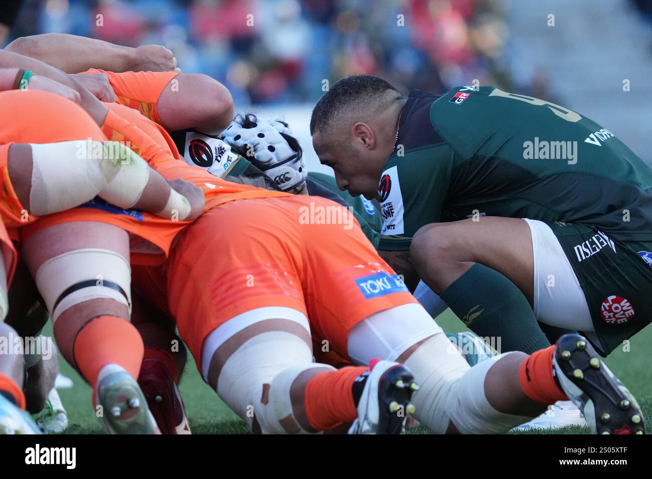 Verblitz's Aaron Smith during the 2024-25 Japan Rugby League One match ...
