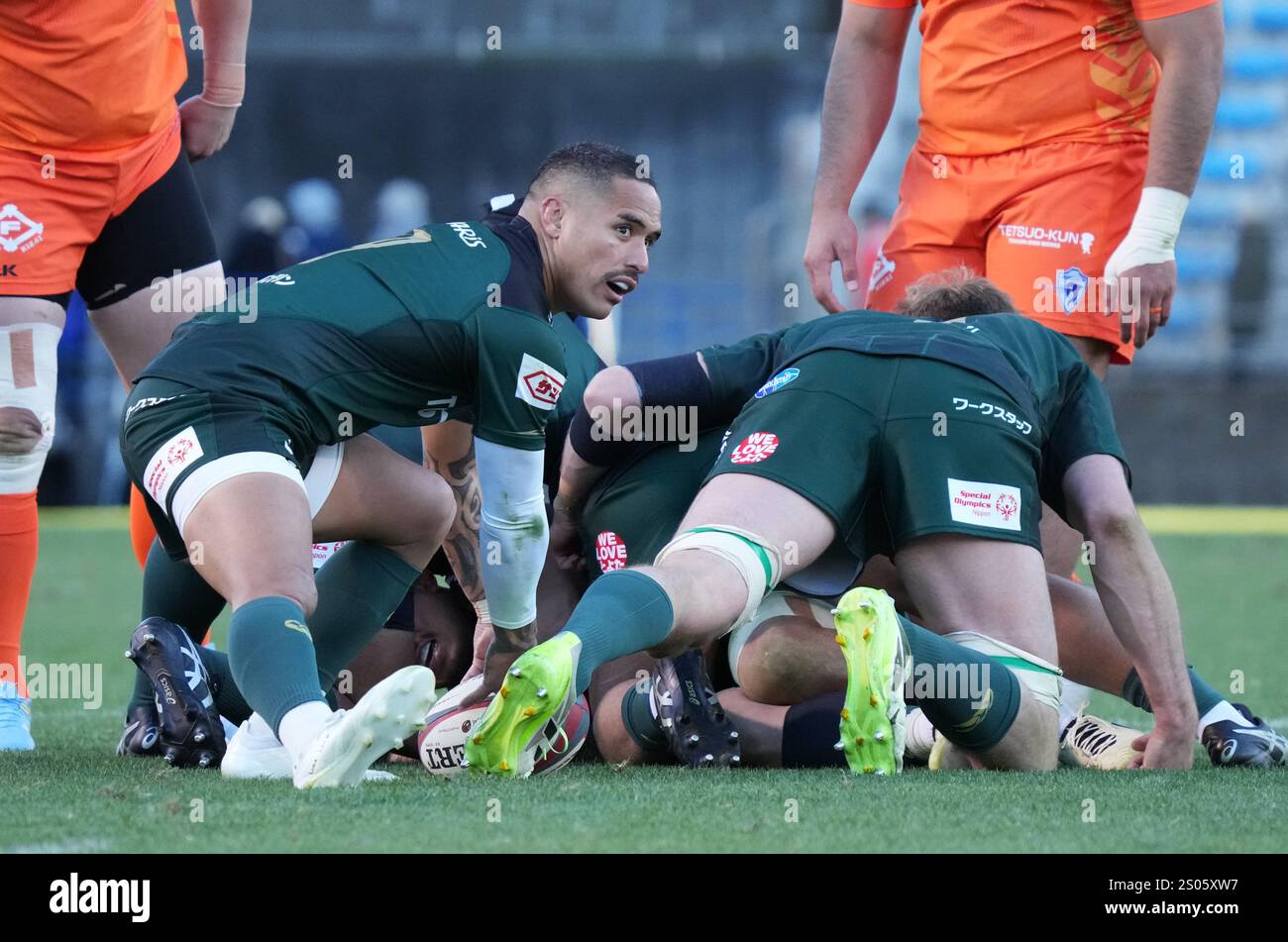 Verblitz's Aaron Smith during the 2024-25 Japan Rugby League One match ...