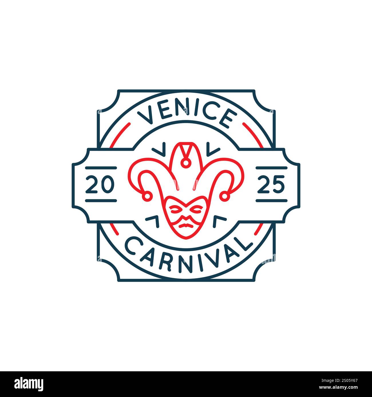 Venice boat carnival Stock Vector Images - Alamy