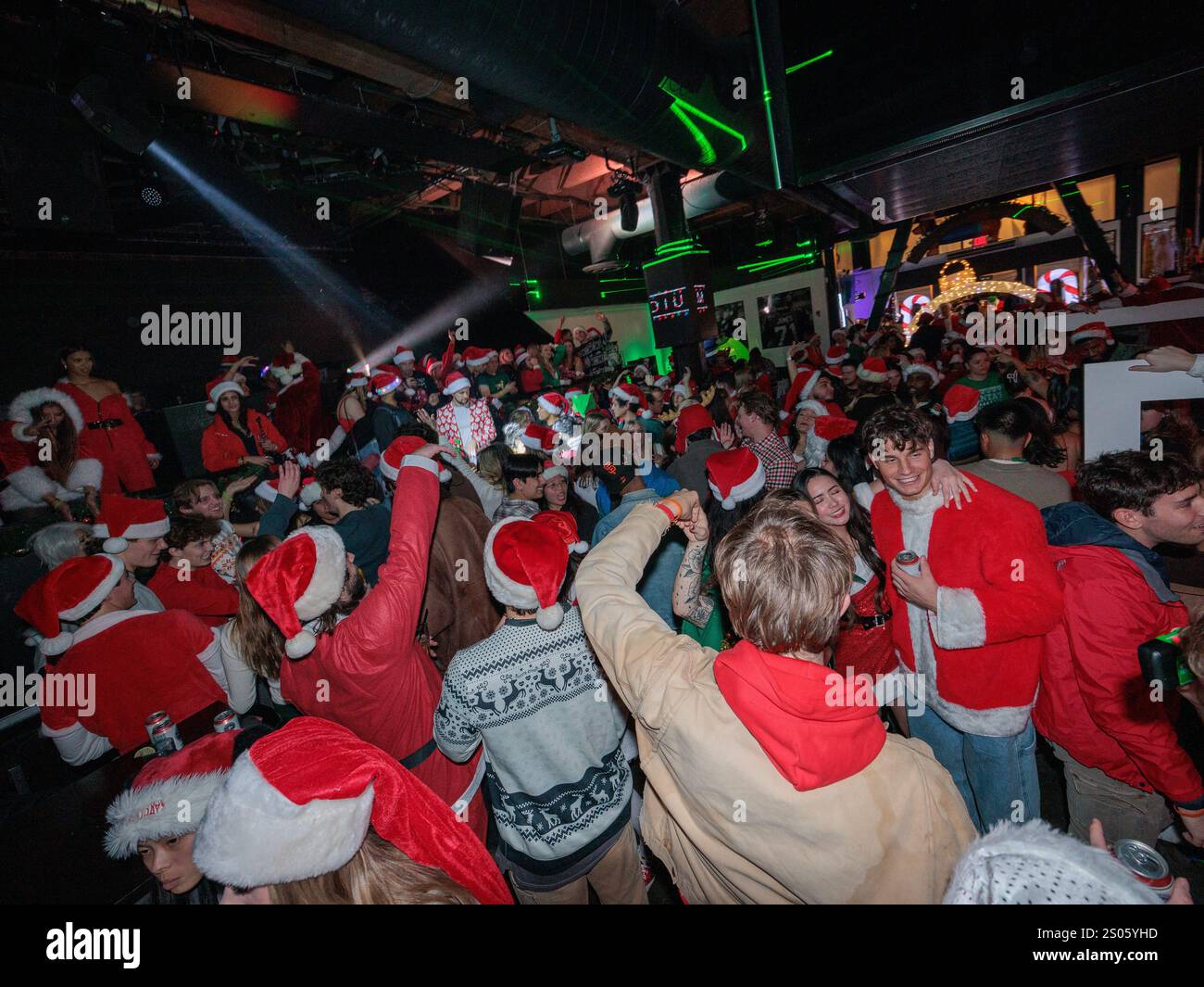 Seattle Santa Con 2024. This annual event event in Pioneer Square is on ...
