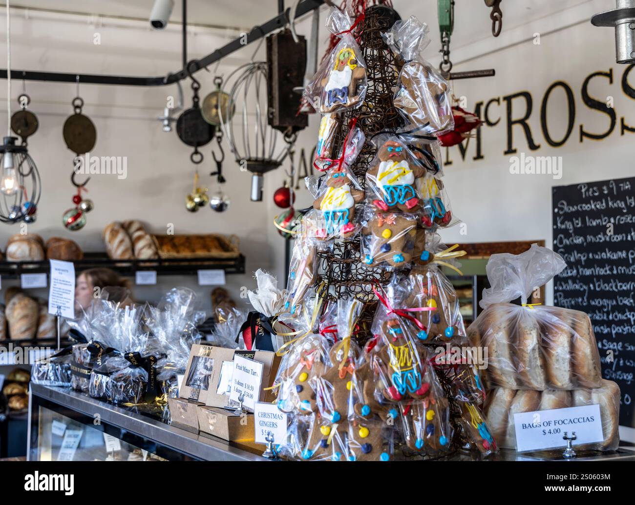 Hobart Tasmania, Jackman and Ross cafe and bakery in Battery point area ...