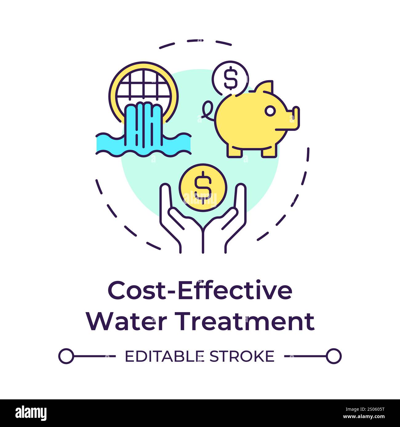 Effective water management symbol hi-res stock photography and images ...
