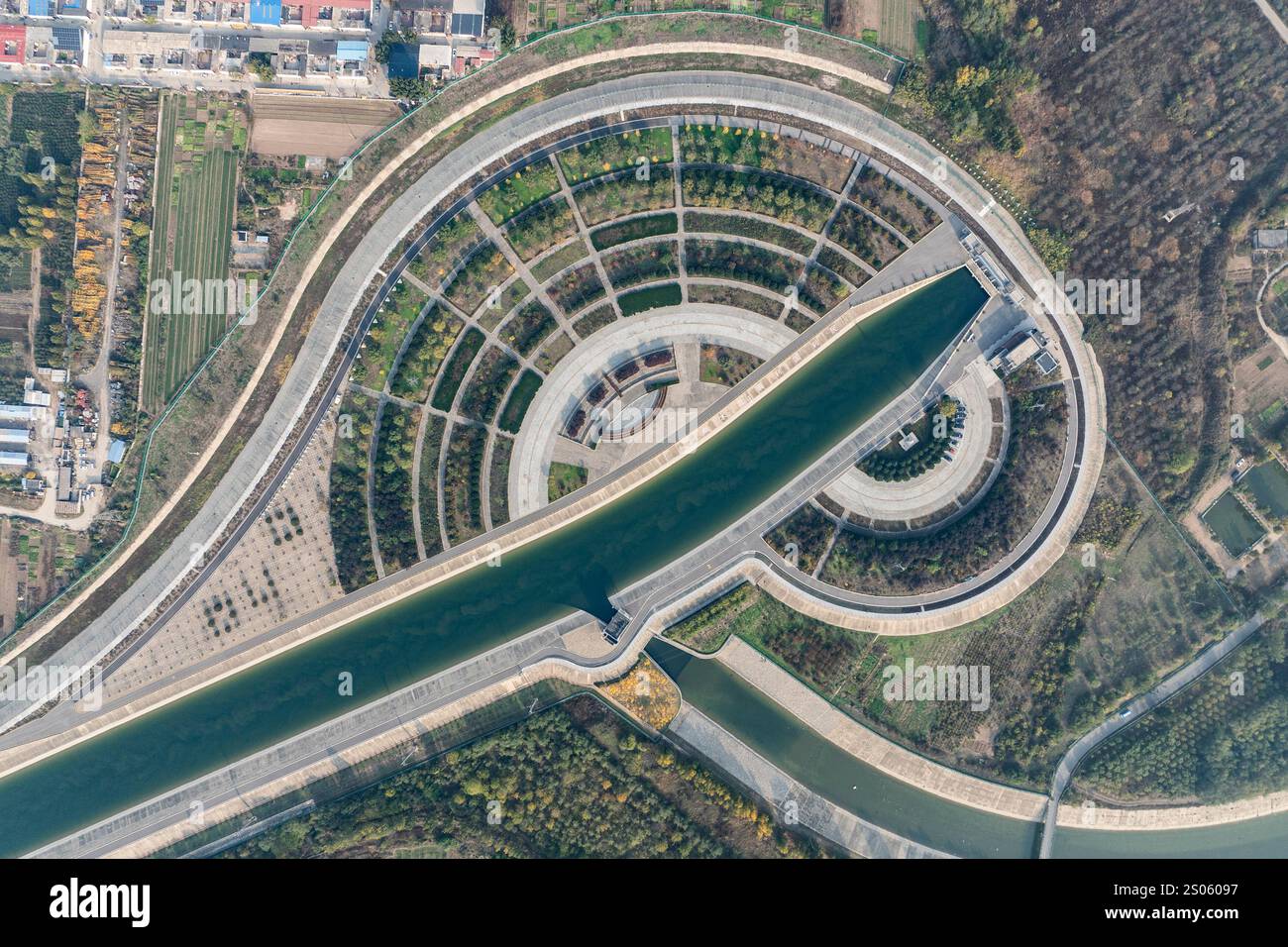 Wuhan, China. 7th Nov, 2024. An aerial drone photo taken on Nov. 7 ...