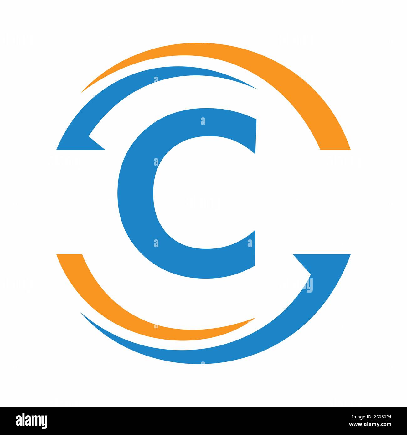 Initial Monogram C Logo Design. Business And Company Symbol Vector ...