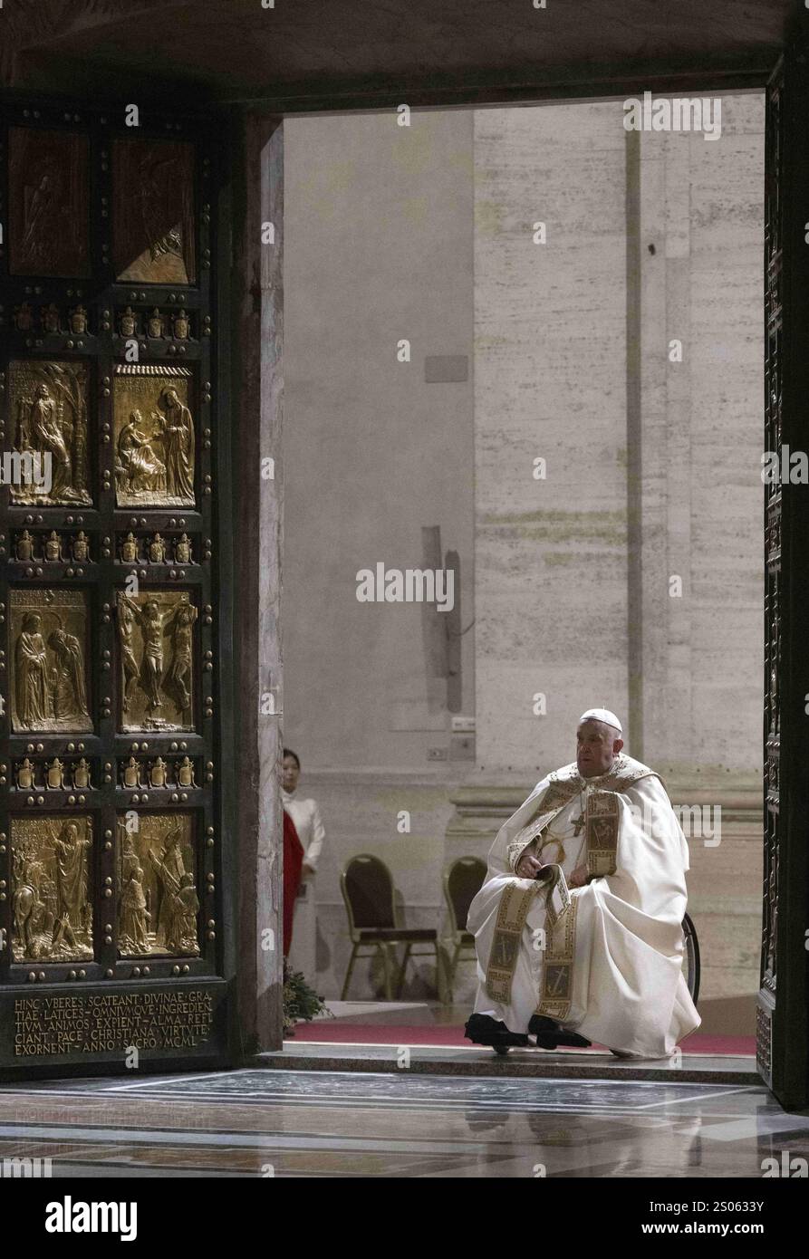 Pope Francis has inaugurated the Jubilee 2025 by opening the massive ...