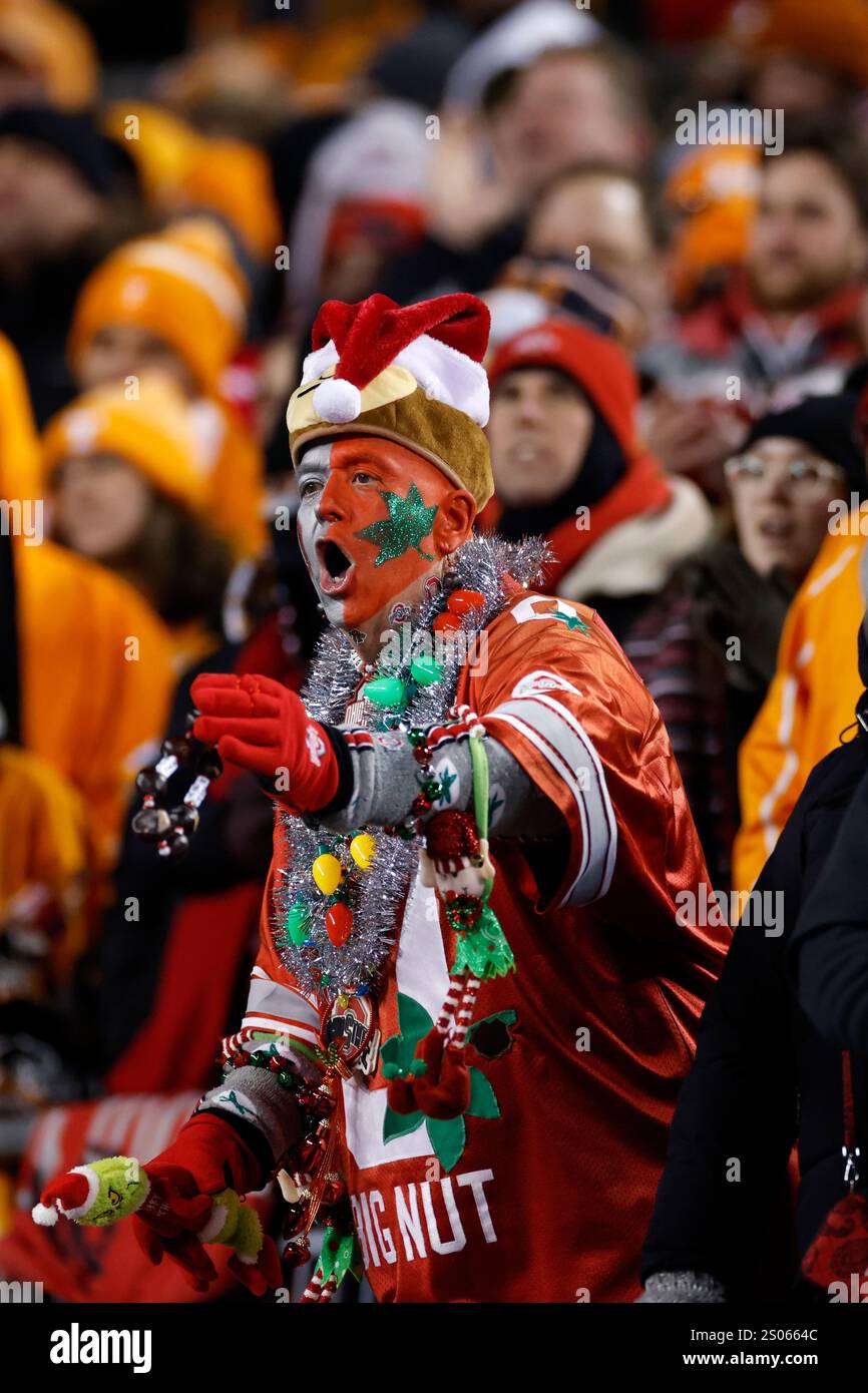 COLUMBUS, OH - DECEMBER 21: Ohio State Buckeyes super fan Big Nut ...