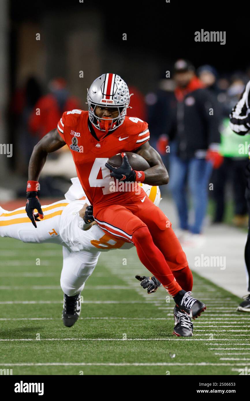 COLUMBUS, OH - DECEMBER 21: Ohio State Buckeyes wide receiver Jeremiah ...
