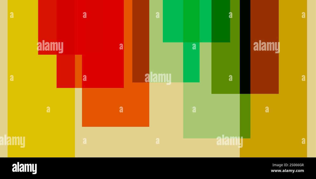 Rectangles with Riso Print Effect - Graphic Element for Fabric, Textile ...