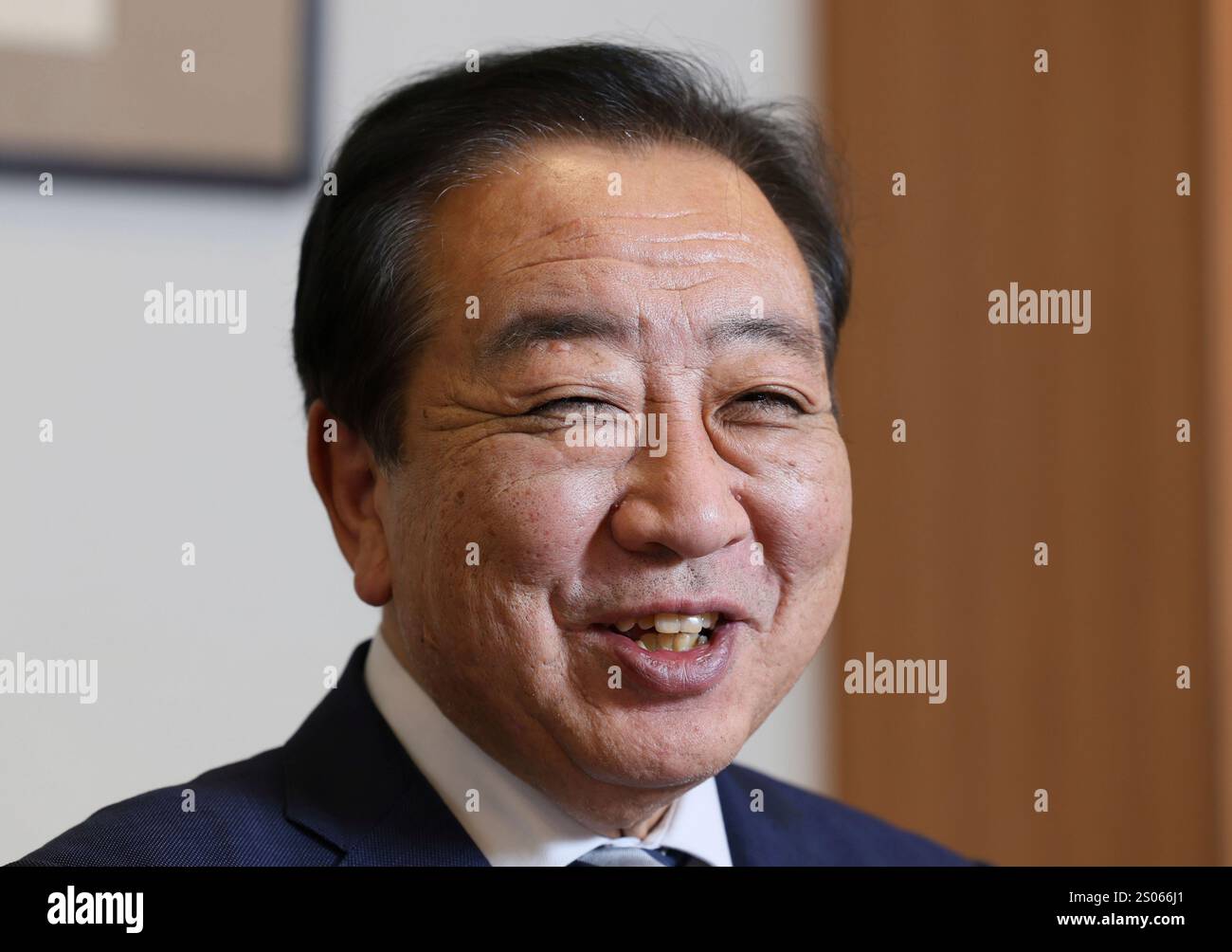 Yoshihiko Noda, leader of the Constitutional Democratic Party of Japan ...