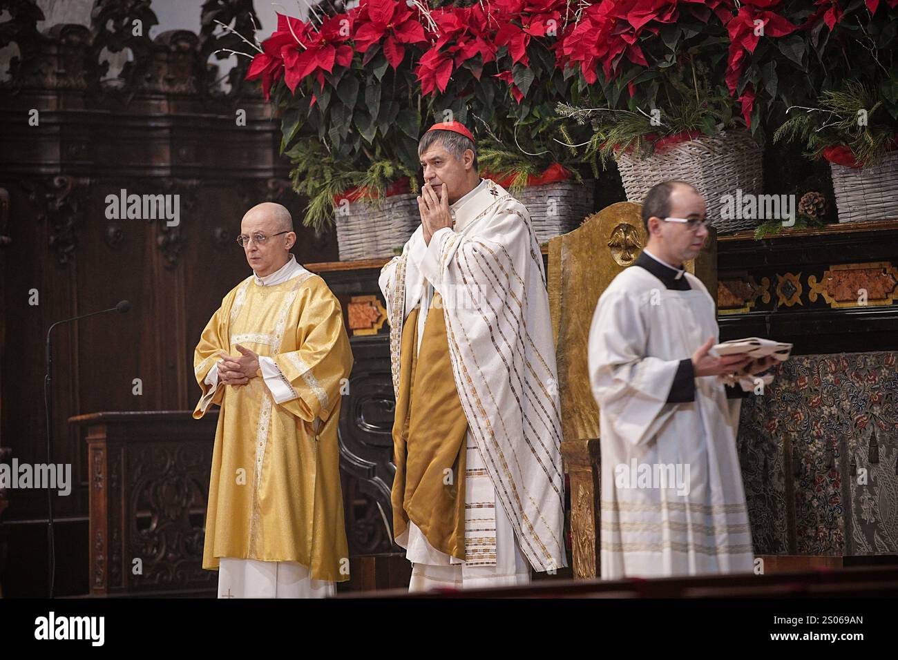 Torino, Italia. 25th Dec, 2024. Natale, celebrazione solenne della ...