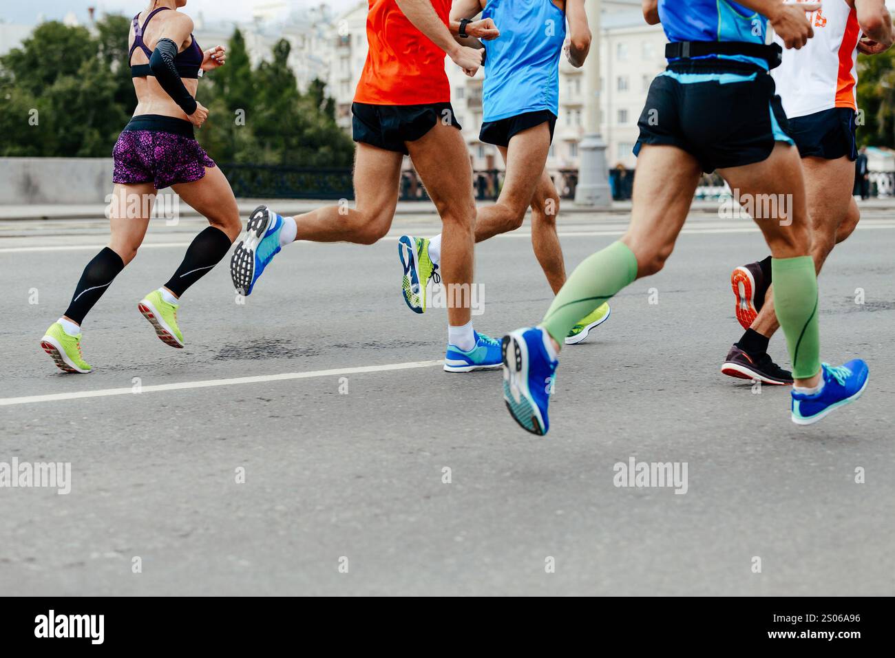 Marathon women group hi-res stock photography and images - Alamy