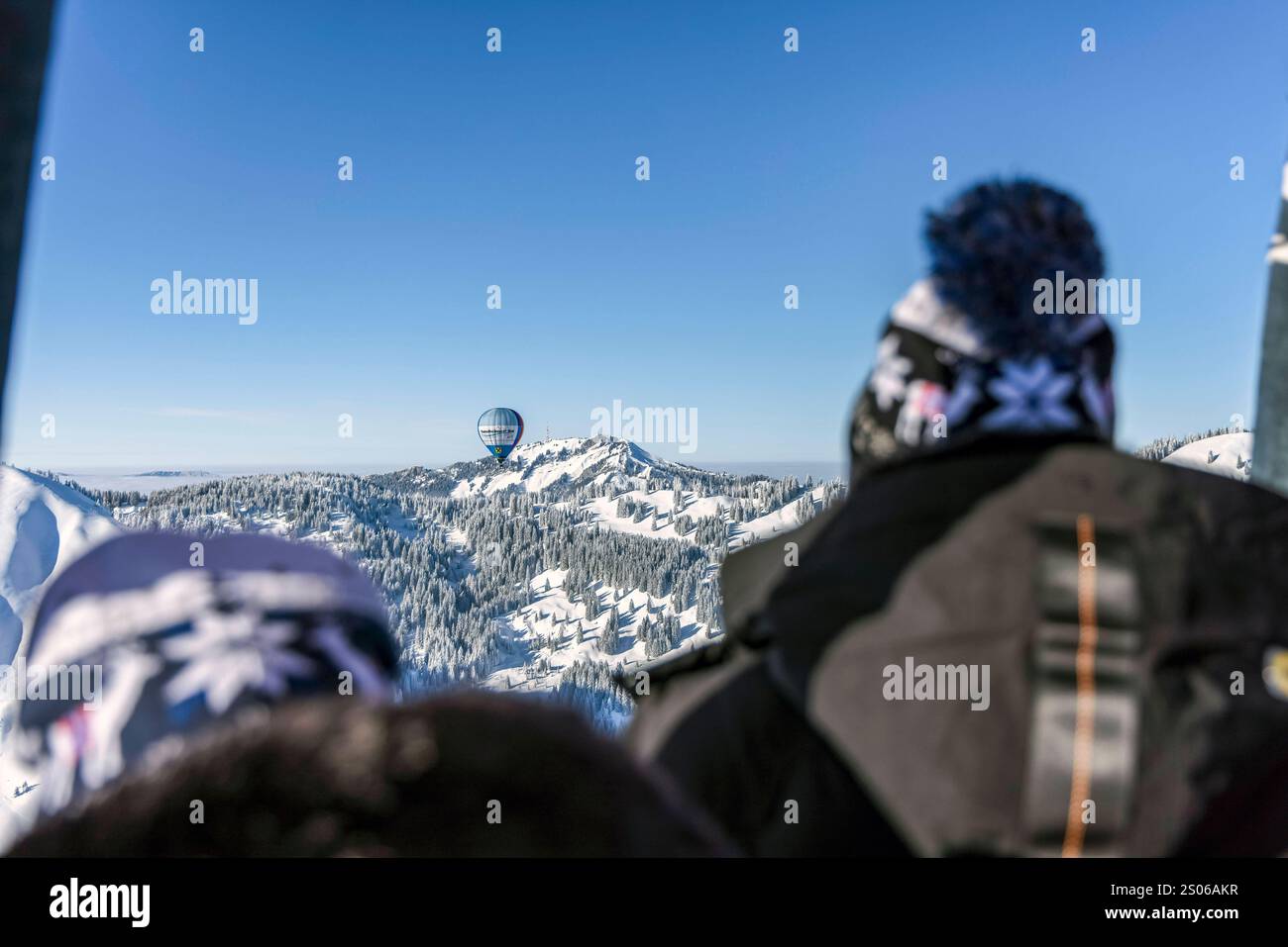 Ballonfahren Grän - Tirol, Tannheimertal 20240109tr139 aussicht ...