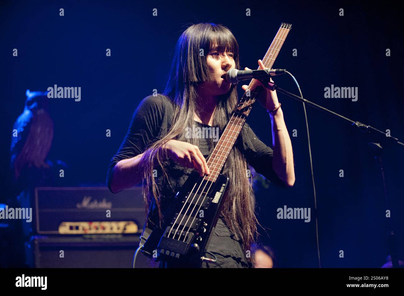 Japanese rock band Bo Ningen in concert at The Ritz, Manchester, UK ...