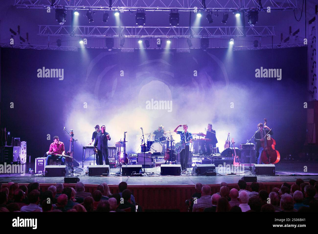 US alt-country band Calexico in concert at Liverpool Philharmonic Hall ...