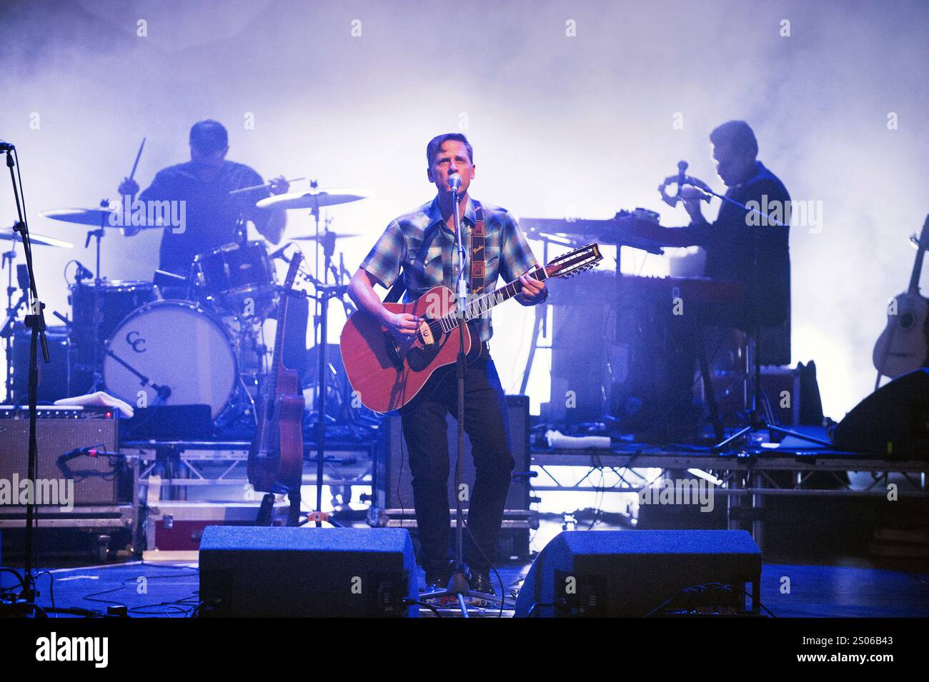 US alt-country band Calexico in concert at Liverpool Philharmonic Hall ...