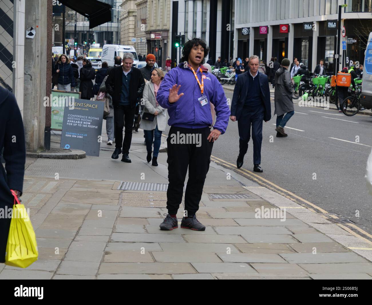 Centrepoint street charity collector, chugger, Centrepoint is a UK ...