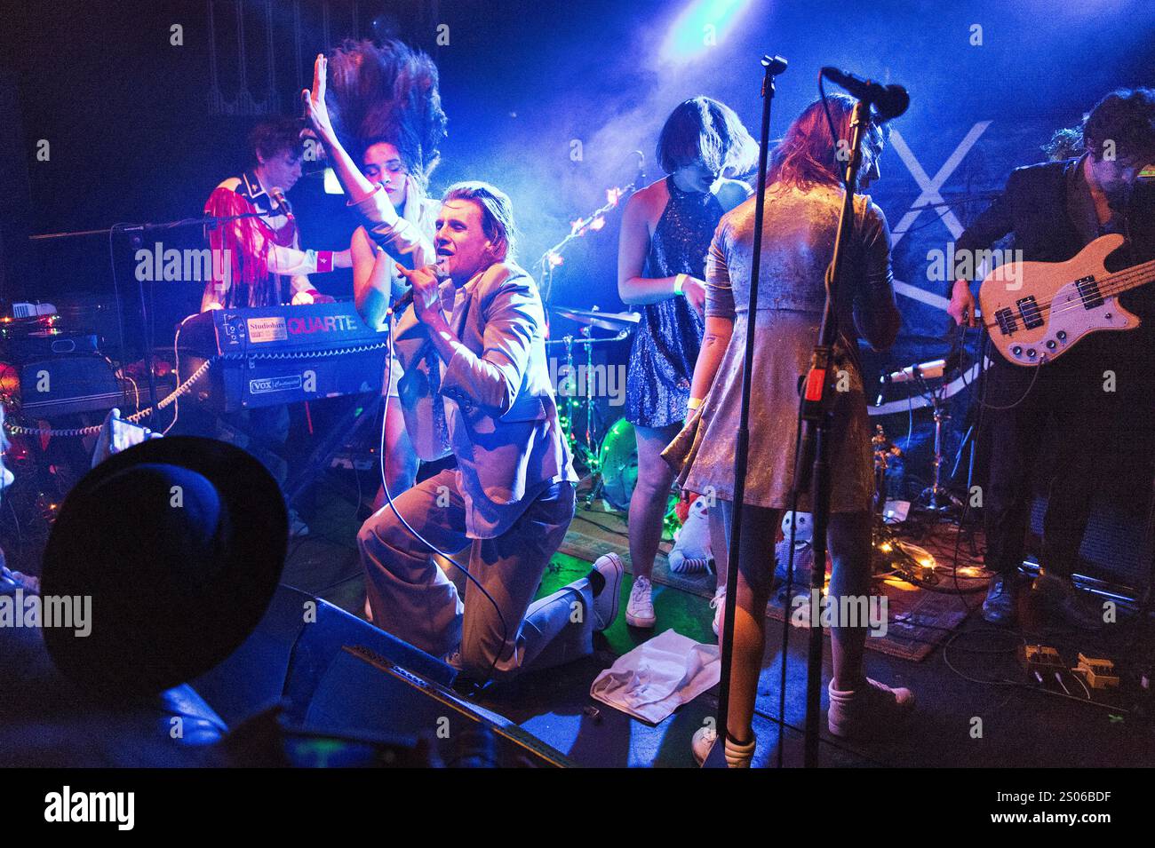 US rock band Foxygen in concert at The Kazimier, Liverpool, UK, 7 May ...