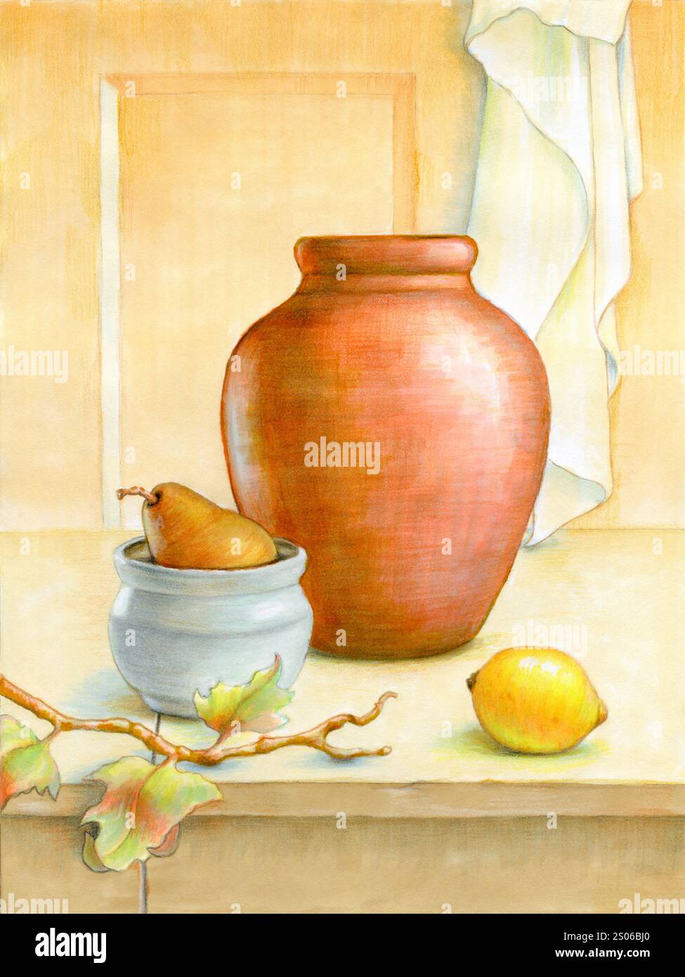 Still life with drapery hi-res stock photography and images - Alamy