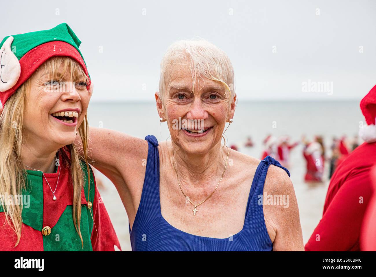 Boscombe, Bournemouth, Dorset, UK. 25th December, 2024. Christmas Day ...