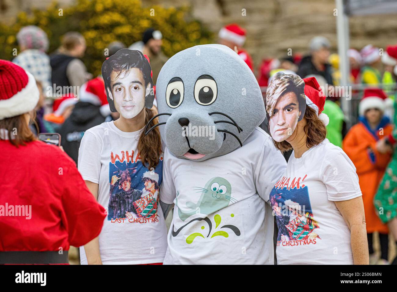 Boscombe, Bournemouth, Dorset, UK. 25th December, 2024. Christmas Day ...