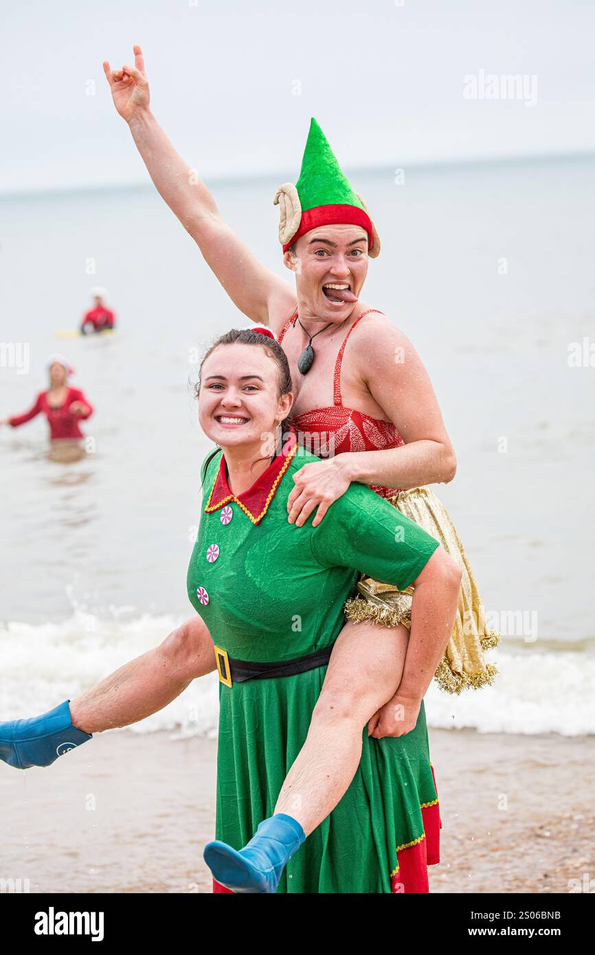 Boscombe, Bournemouth, Dorset, UK. 25th December, 2024. Christmas Day ...