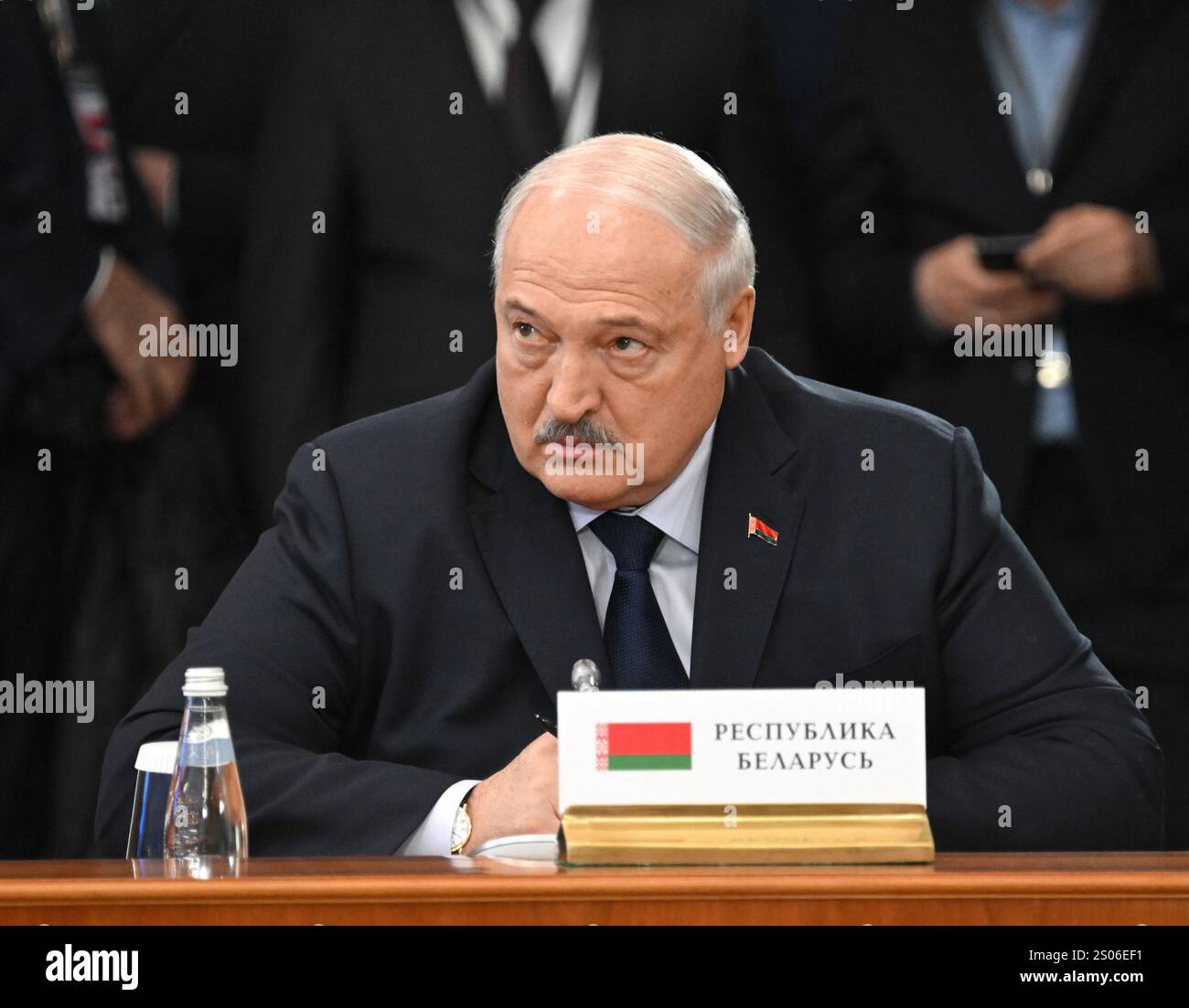 St. Petersburg, Russia. 25th Dec, 2024. President of Belarus Alexander ...