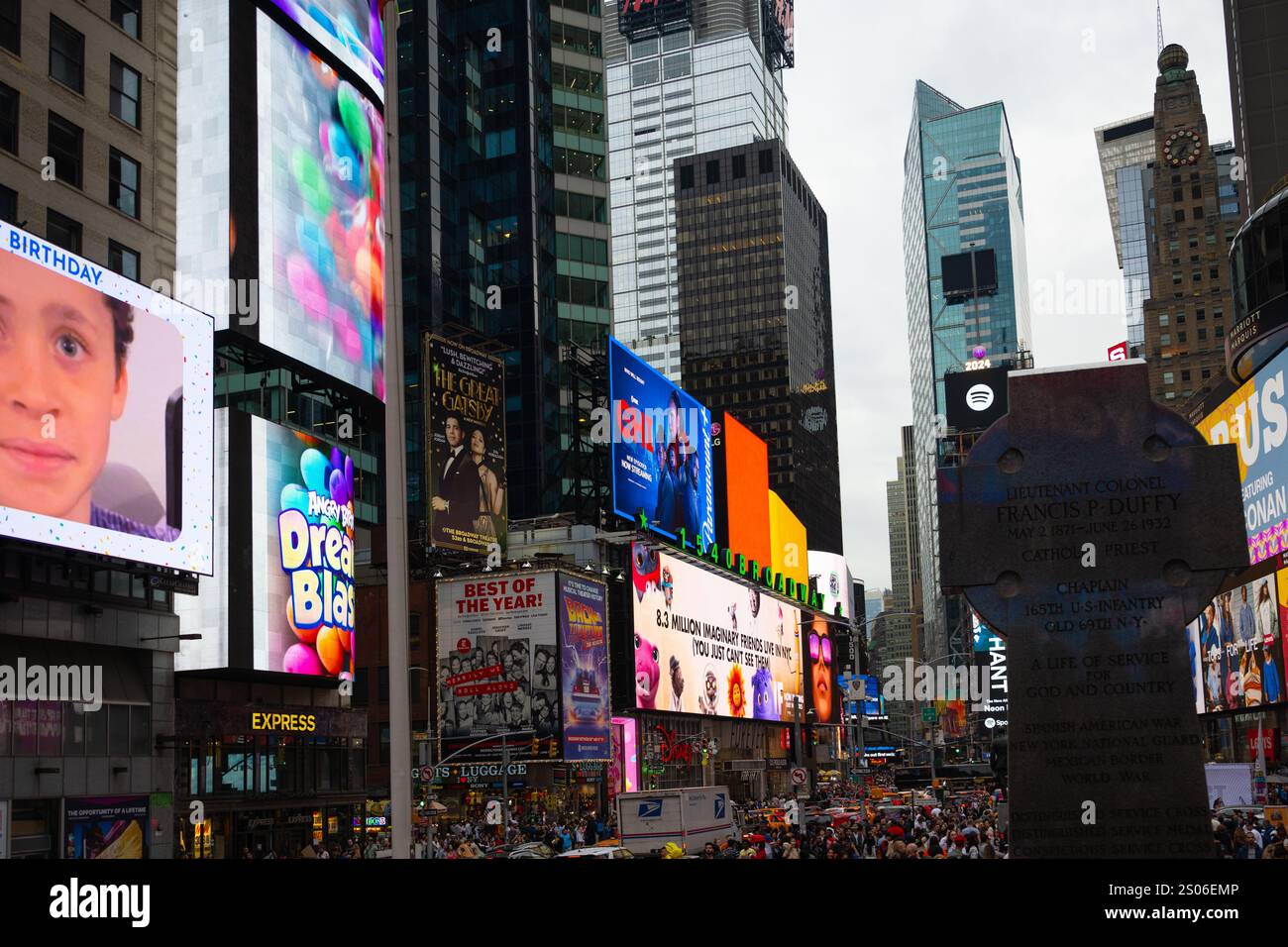 Times Square is New York's most famous landmark and is the liveliest ...