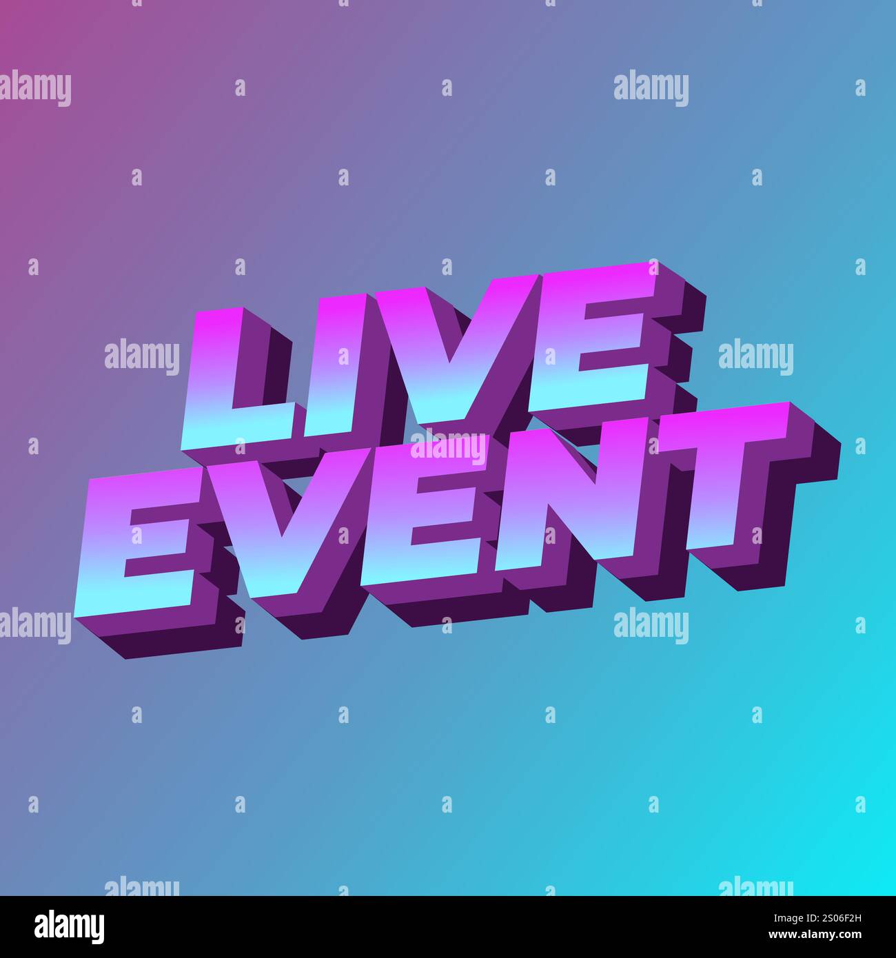 Live concert crowd video Stock Vector Images - Alamy