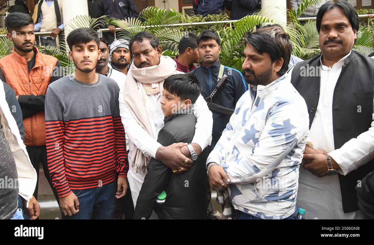 Patna, India. 24th Dec, 2024. PATNA, INDIA - DECEMBER 24: RJD MLA ...