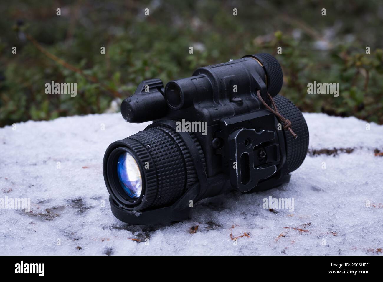 Modern compact military night vision monocular 3rd generation on a ...