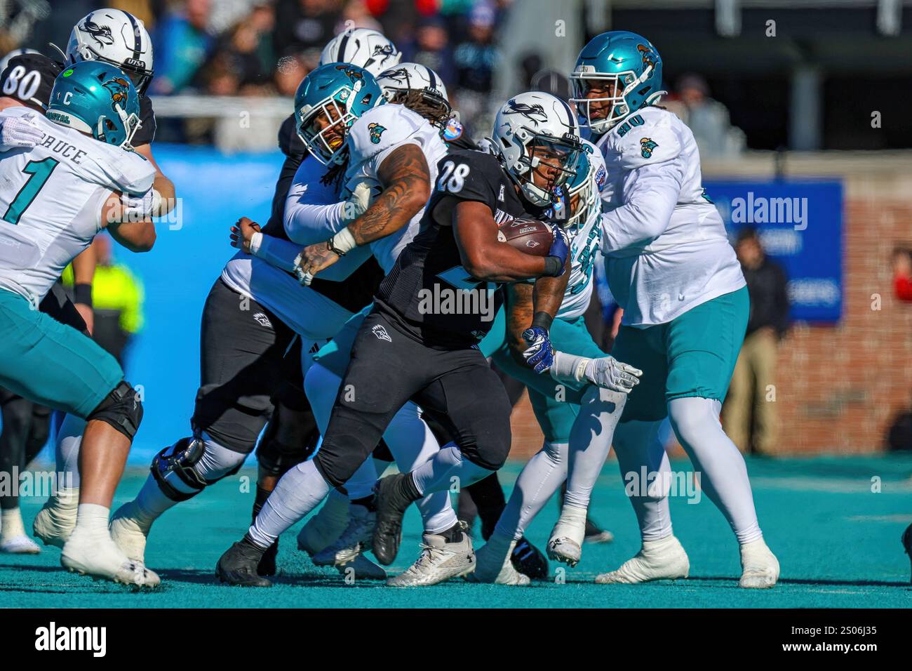 Conway, South Carolina, USA. 23rd Dec, 2024. UTSA Roadrunners running ...