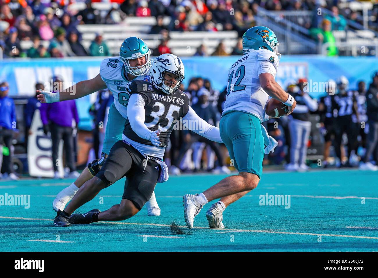 Conway, South Carolina, USA. 23rd Dec, 2024. Coastal Carolina ...