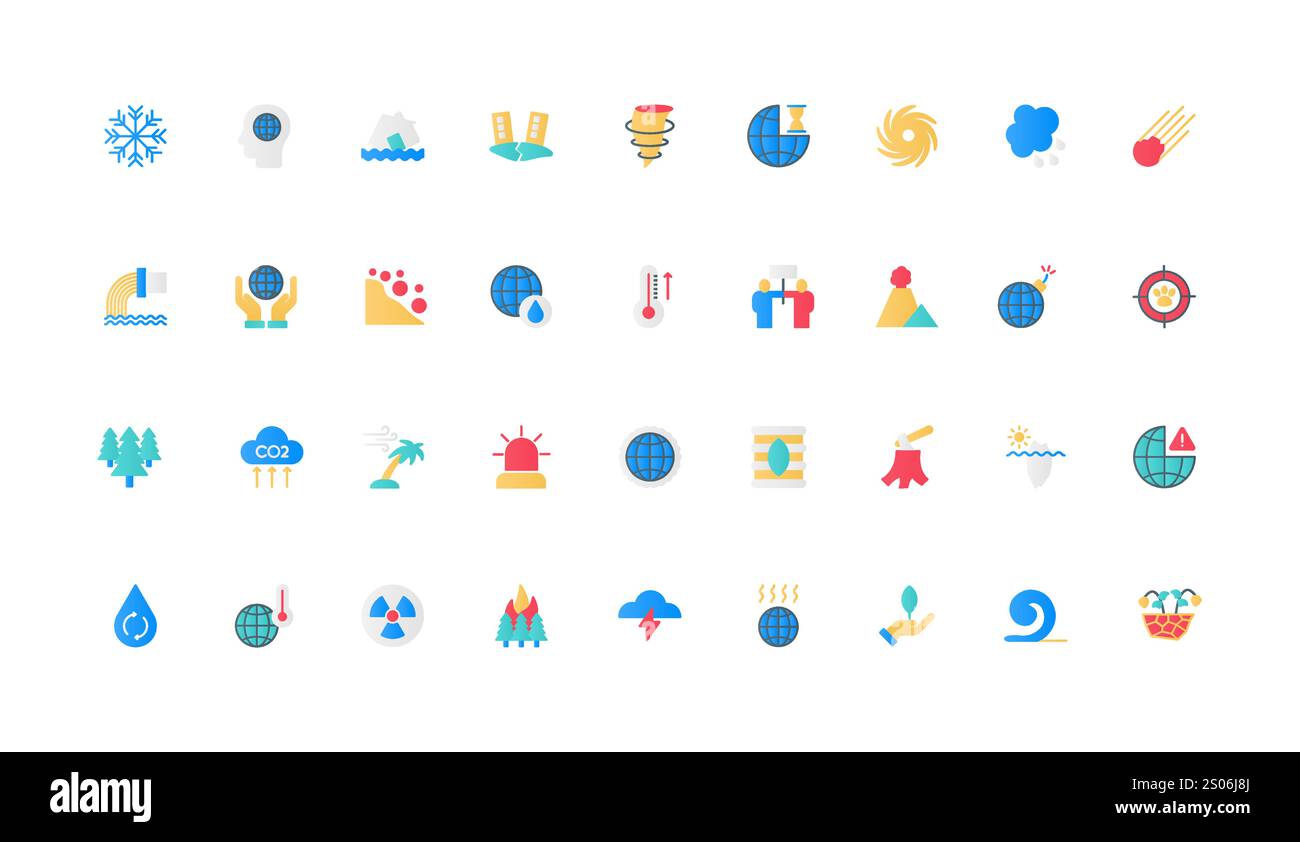 Natural disasters, accident and catastrophe of environment and weather ...