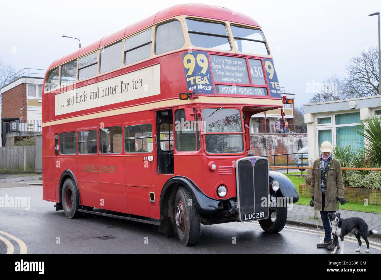 London UK. 25th December 2024. London Route 430 - Free Christmas Bus ...