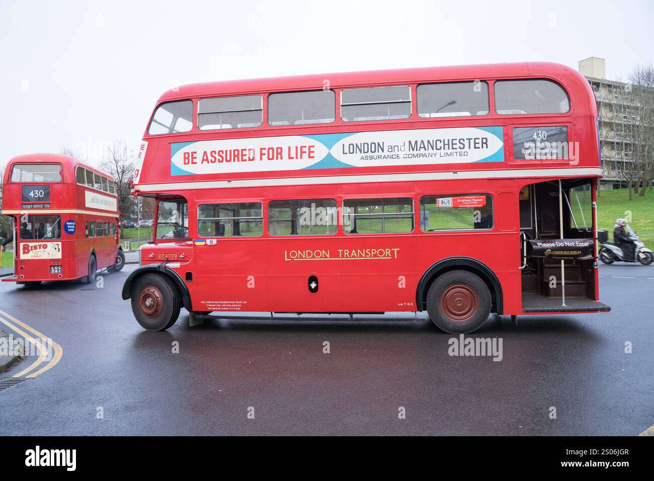 London UK. 25th December 2024. London Route 430 - Free Christmas Bus ...