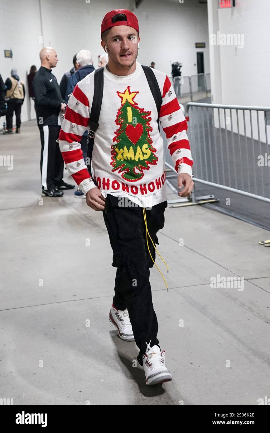 Pittsburgh Steelers wide receiver Scotty Miller arrives before an NFL ...