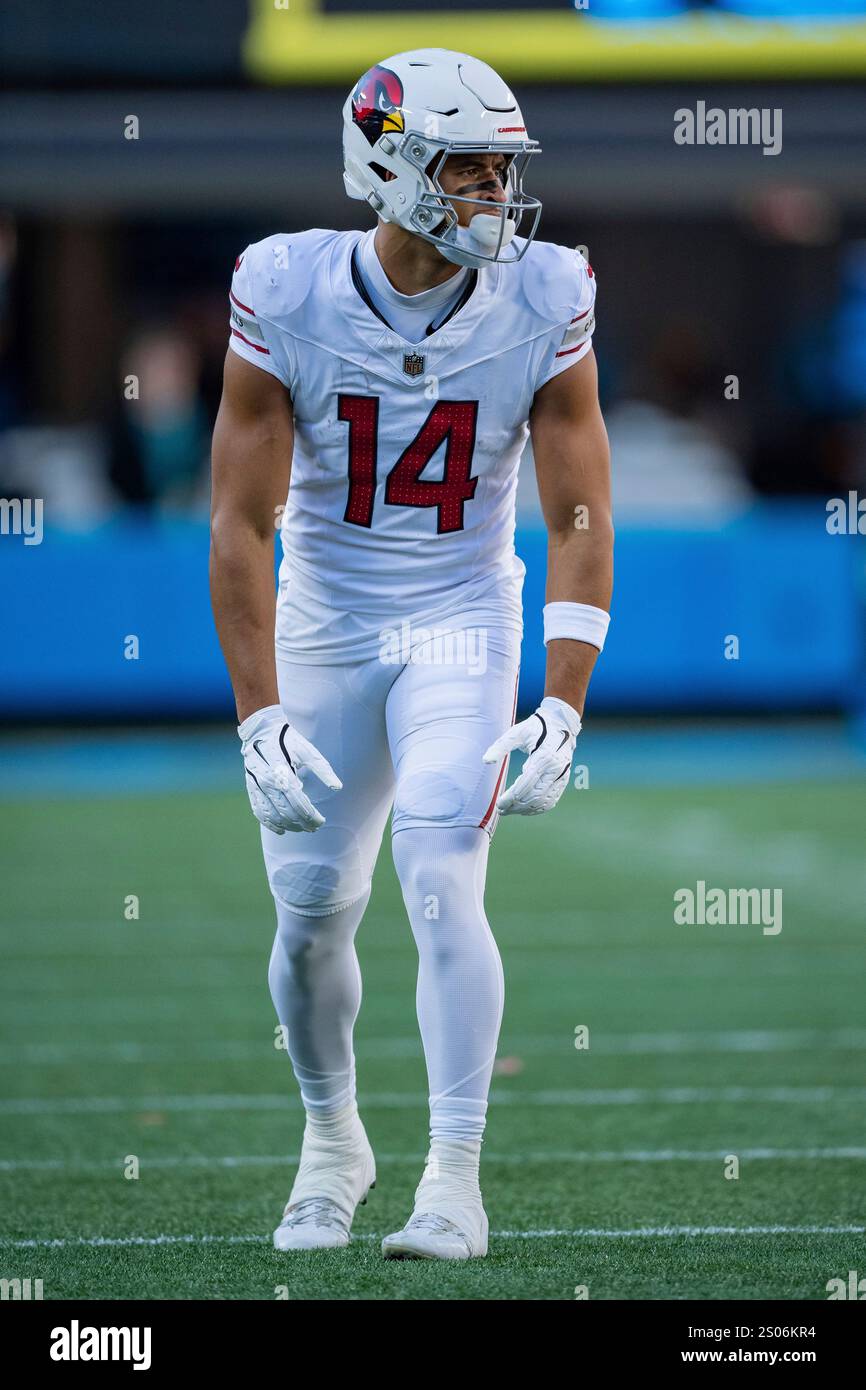 Arizona Cardinals wide receiver Michael Wilson (14) plays during an NFL ...