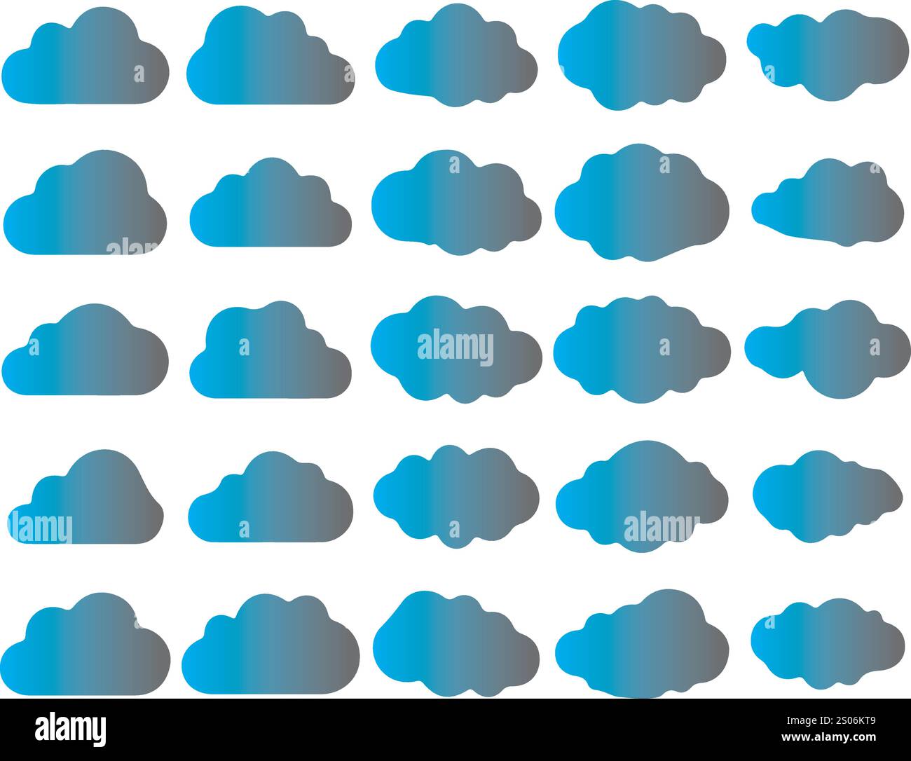 vector cloud set illustration designs Stock Vector Image & Art - Alamy