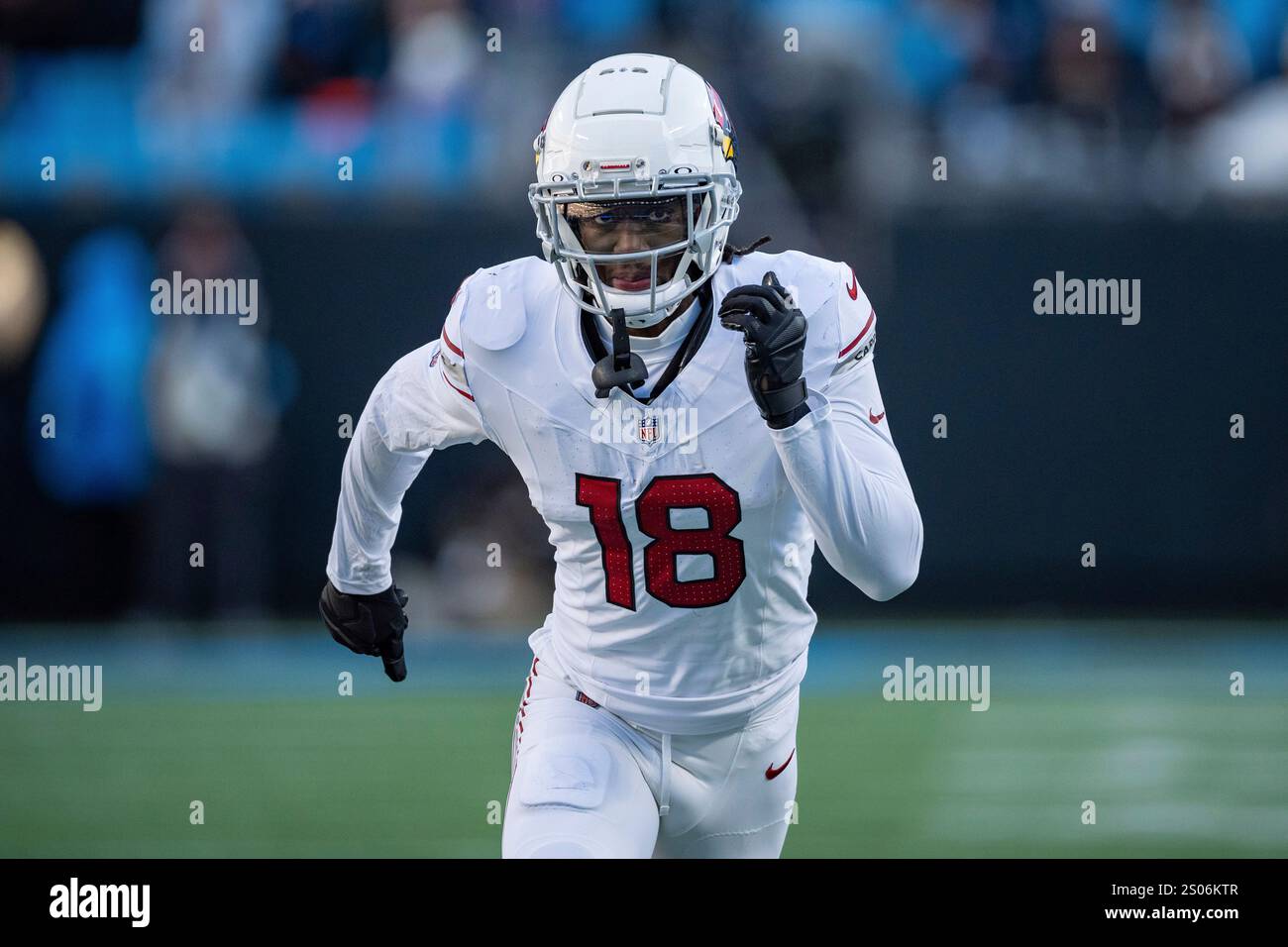 Arizona Cardinals wide receiver Marvin Harrison Jr. (18) plays during ...